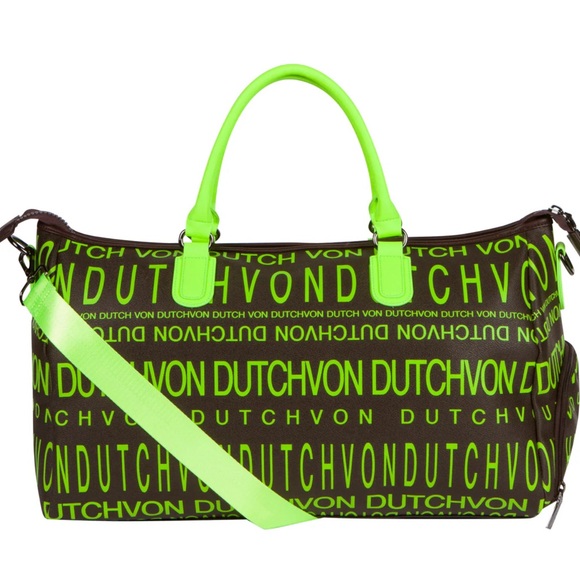 Von Dutch | Bags | Von Dutch Monogram Weekender Bag Nwt | Poshmark